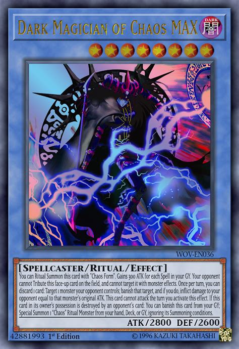 Dark Magician Of Chaos Max By Chaostrevor On Deviantart
