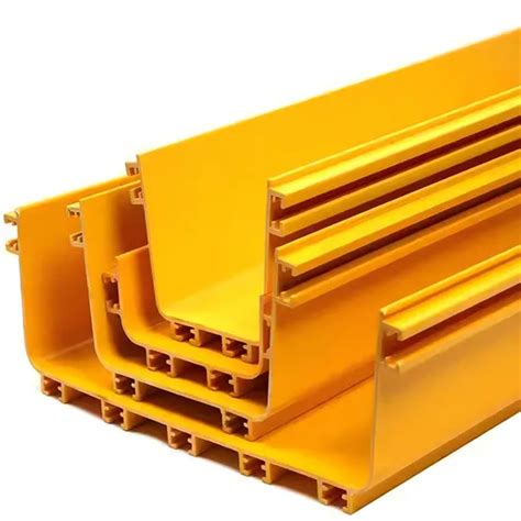 Fiber Duct System Fiber Runner Cable Routing System 4x 8 Fiber Duct