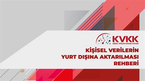 Guide To The Transfer Of Personal Data Abroad Has Been Published