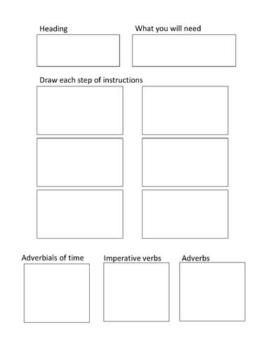 Yr 3 Instructions Unit Teaching Resources