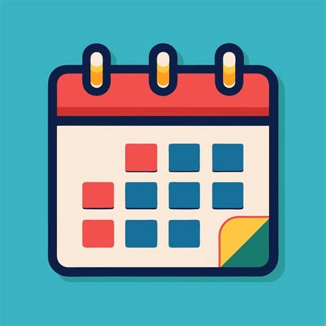 Calendar Clip Art Vector Illustration Design Premium Ai Generated Vector