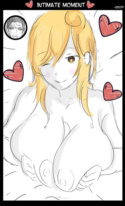 Rule 34 Big Breasts Blonde Hair Couple Original Character Paizuri Sex