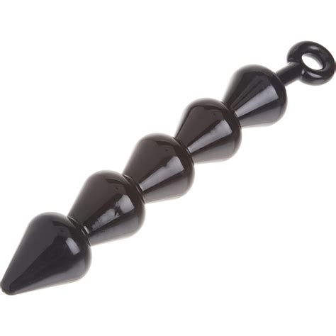 Анальне намисто Master Series Anal Links X Large Black Секс шоп Полуничка