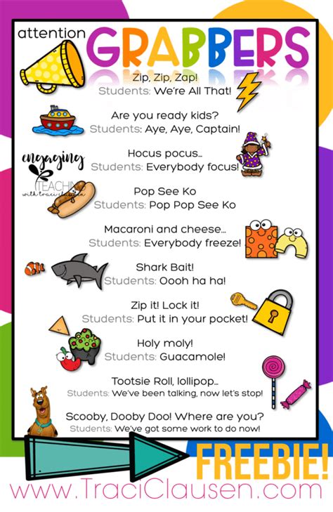 Printable Student Call Backs