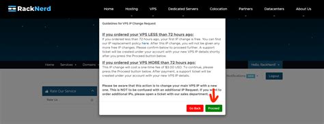 Changing Your VPS Primary IPv Address With RackNerd RackNerd