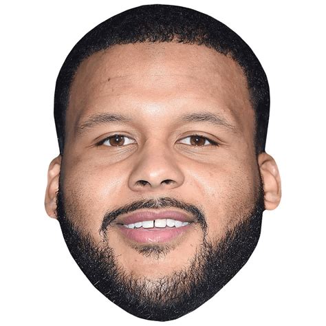 Aaron Donald Beard Mask Celebrity Cutouts