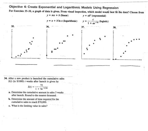 Solved Objective Create Exponential And Logarithmic Chegg