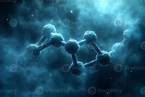 Molecular Structure In Space Scientific Visualization For Educational