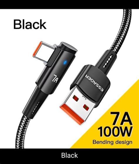 L Shape Usb A To C Cable Mobile Phones And Gadgets Mobile And Gadget