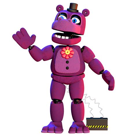 C4dfnaf Fnaf 6 Mr Hippo Cinema4d Port By Fnafandmore001 On Deviantart
