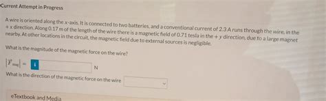 solved current attempt in progressa wire is oriented along