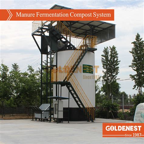 Organic Waste Aerobic Compost Reactor Recycle Equipment For Composting