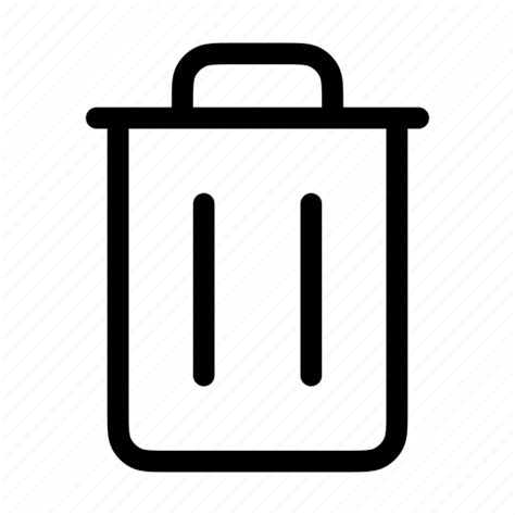 Trash Bin Delete Remove Icon Download On Iconfinder