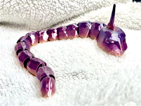 New Articulated Onix 3d Print Etsy