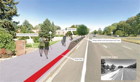 East Arapahoe Multi Use Path And Transit Stops Project City Of Boulder