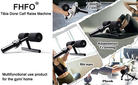 Fhfo Tib Bar Tibialis Trainer Leg Exercise Equipment Tibia Dorsi Calf Raise Machine
