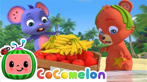 Cocomelon Apples And Bananas Youtube At Margie Barker Blog