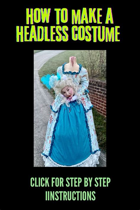 Headless Girl Costume Diy Artofit