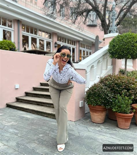 Mekaila Mathys Feet Aznudefeet