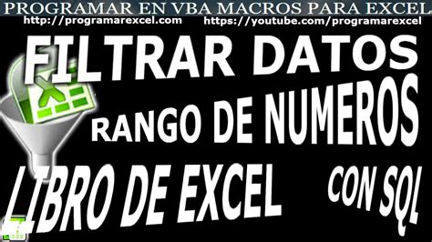 conectar excel con excel consulta sql rango numeros con datos mismo