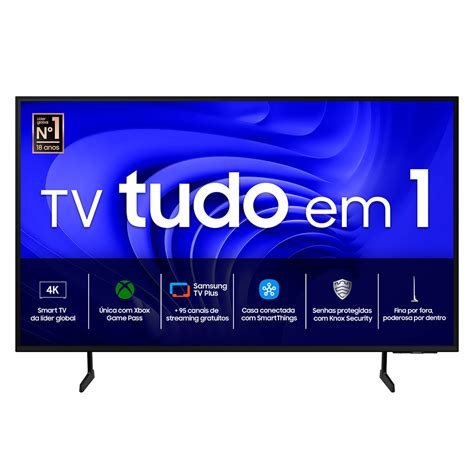Smart Tv Samsung 75 4k Uhd Crystal Processor 4k Gaming Hub Alexa Built In 75du7700 Carrefour