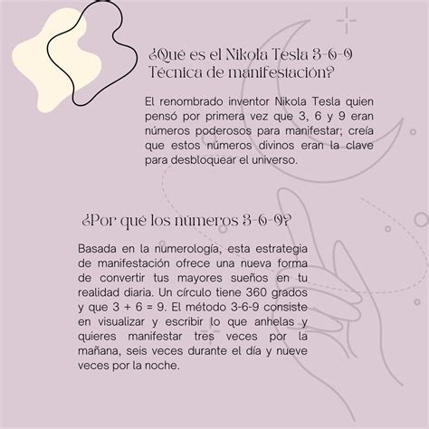 Spanish 369 Method Método De Manifestación 369 Imprimible Etsy España