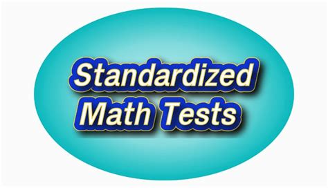 Standardized Math Tests Logo