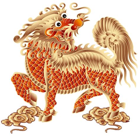 金麒麟手绘图案副本