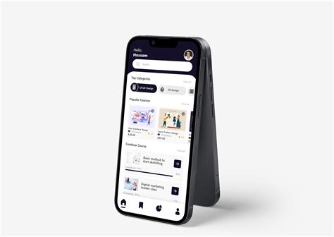 e learning application behance
