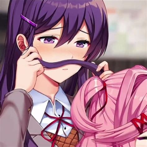 180 Yuri Ddlc Pfps Ideas Yuri Literature Club Literature
