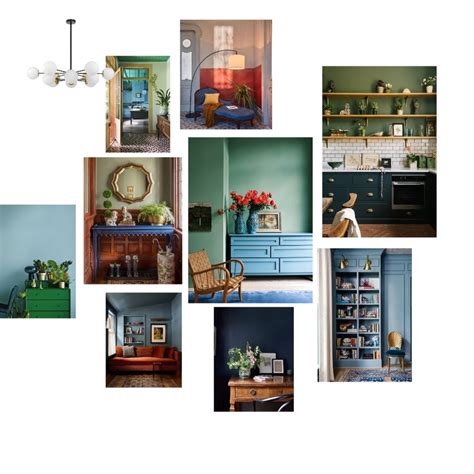 Split Complementary Interior Design Mood Board By Lakshmi Style Sourcebook