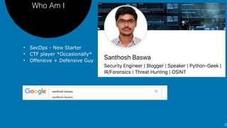 SecOps IR And Forensic Workflows Python Security Automation PPT