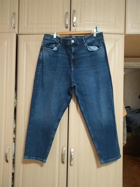 Джинси стрейч великого розміру Mom — ціна 400 грн у каталозі Джинси Купити жіночі речі за