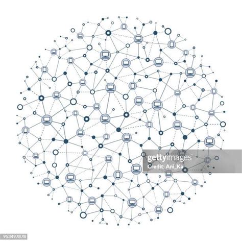 Network Node Icon Photos And Premium High Res Pictures Getty Images