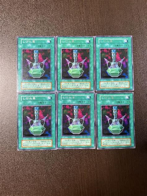 遊戯王初期vol7字レアしびれ薬6枚 メルカリ