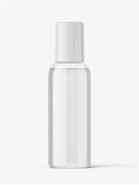 Small Cosmetic Bottle Mockup Clear Smarty Mockups