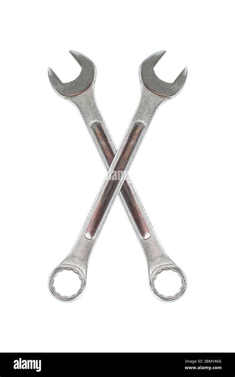 Isolated Construction Industrial Wrenches Cut Out Stock Images
