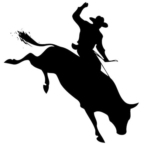 Rodeo Clipart Black And White
