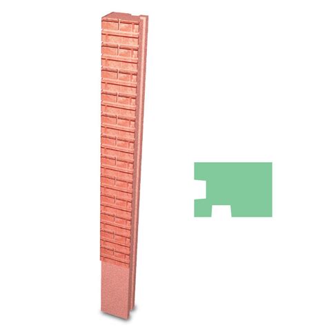 Betonový Sloupek Na Plot Rohový Reliéf Cihla ReliÉfnÍ Beton E Shop