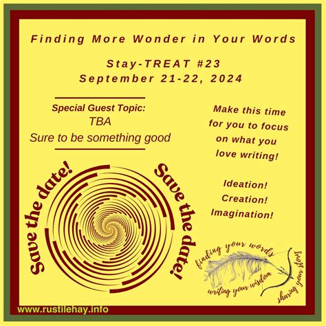 Rusti L Lehay On Linkedin Yessiree Stay Treat 23 Is Landing In September On The 21st And 22nd…