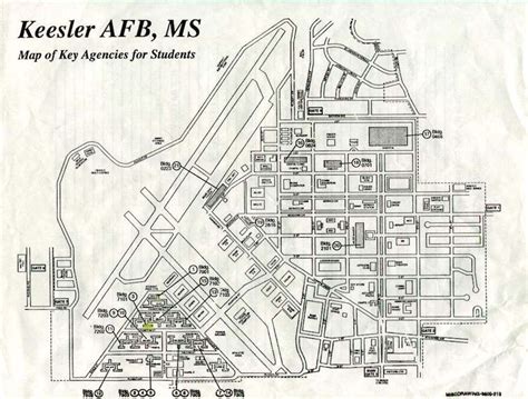 Welcome To Keesler Air Force Base Hickam Air Force Base Map Military