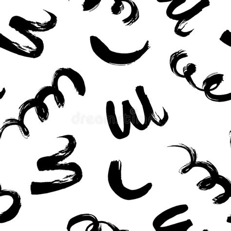 Random Splatter Lines Abstract Background Stock Illustrations 1065