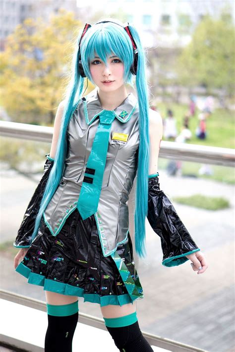Cosplay Lindo Cosplay Vocaloid Cosplay Miku