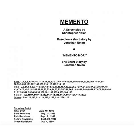 What S A Shooting Script And How Do You Create One Seriously Photography