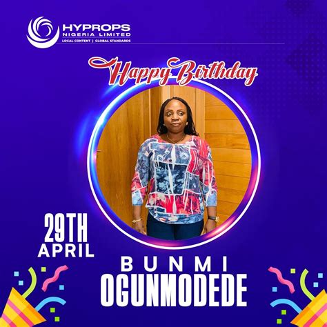 Hyprops Nigeria Limited On Linkedin Happybirthday Plus1 Hyprops