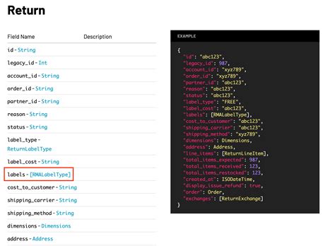 Can A Return Have More Than One Label Graphql Api Shiphero Community