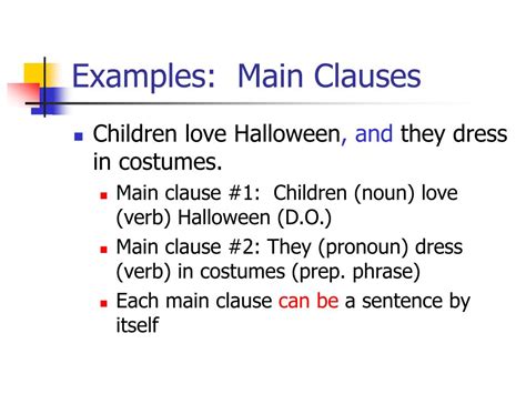 Ppt Clauses Powerpoint Presentation Free Download Id5470535