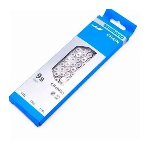 Corrente Shimano Deore Xt Ultegra Hg93 116 Links 9v Parcelamento Sem Juros