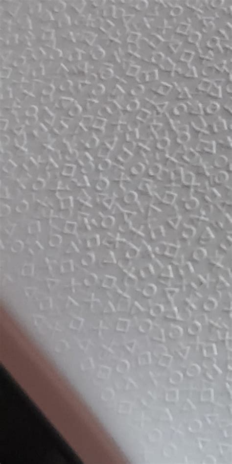 The Texture On Ps5 Controllers Is Tiny Playstation Symbols R