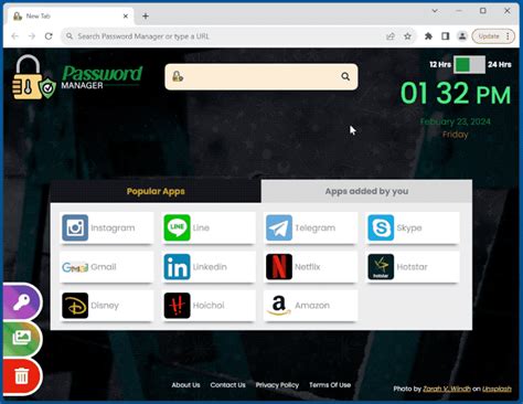 Password Manager Browser Hijacker Simple Removal Instructions Search